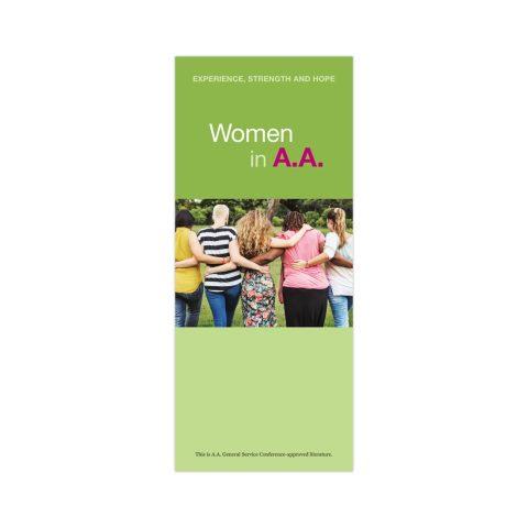 AA Pamphlets at Alcoholics Anonymous Conference Approved Store