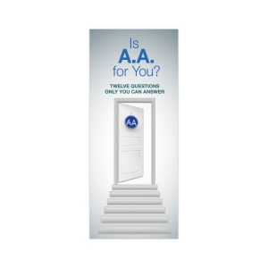 AA Pamphlets at Alcoholics Anonymous Conference Approved Store