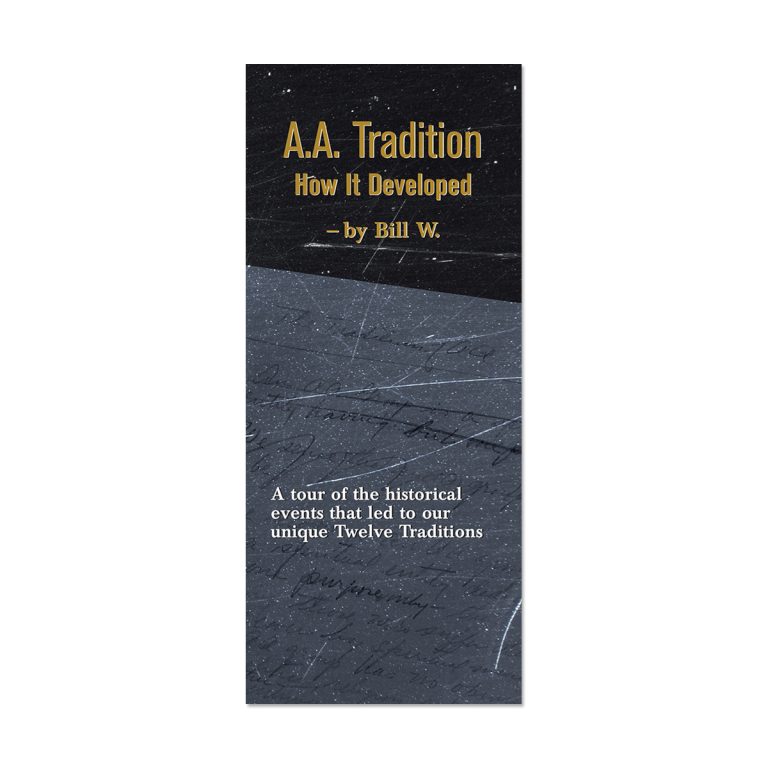 AA Pamphlets at Alcoholics Anonymous Conference Approved Store
