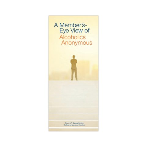 AA Pamphlets at Alcoholics Anonymous Conference Approved Store