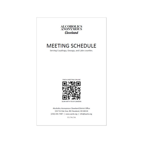 Alcoholics Anonymous Literature, Books, Pamphlets Shop