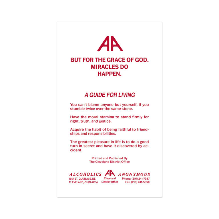 AA Pamphlets | Alcoholics Anonymous Literature & Handouts