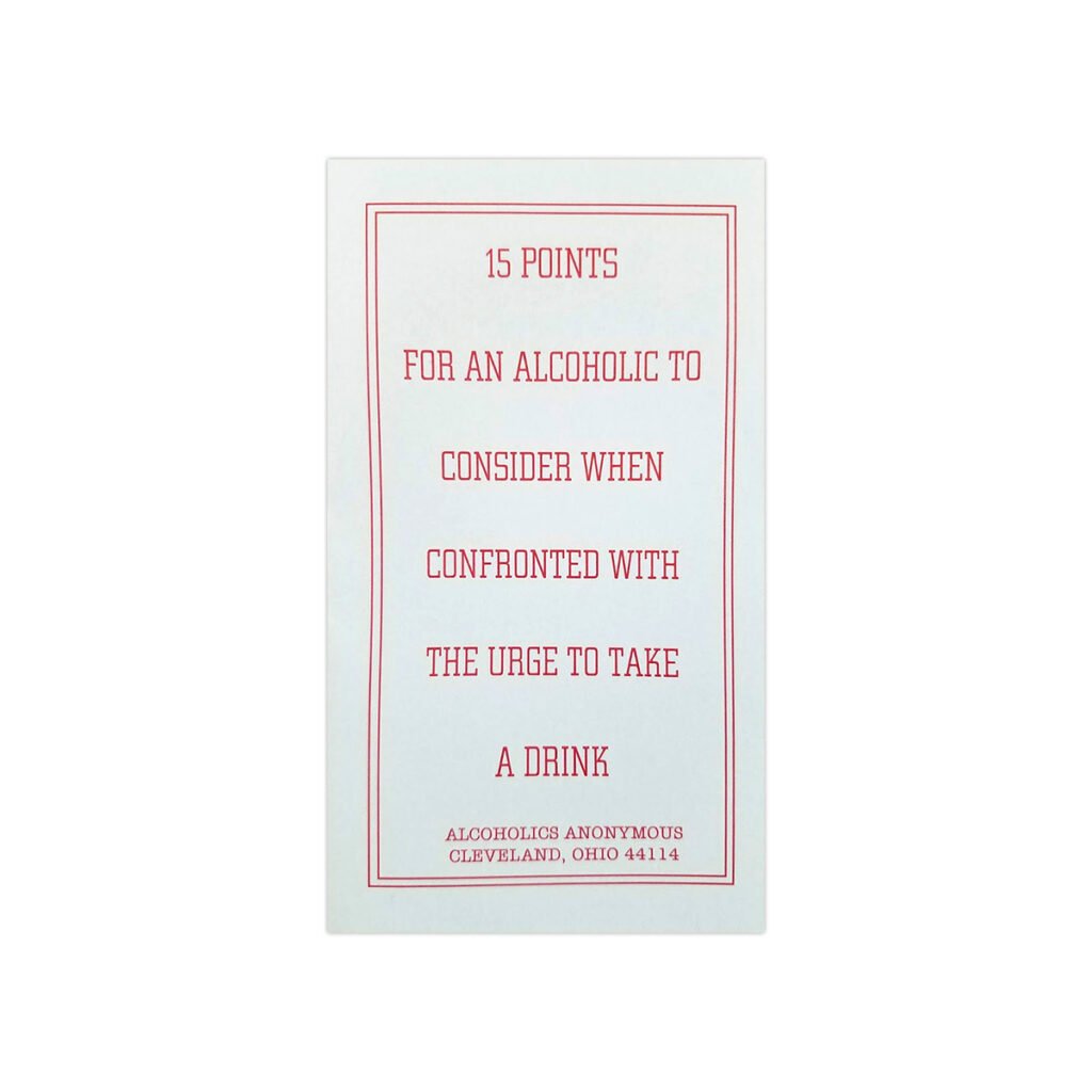 AA Pamphlets | Alcoholics Anonymous Literature & Handouts
