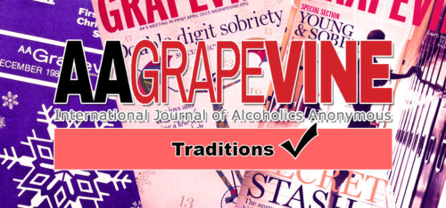 AA Traditions Checklist from the AA Grapevine - Program Theory ...