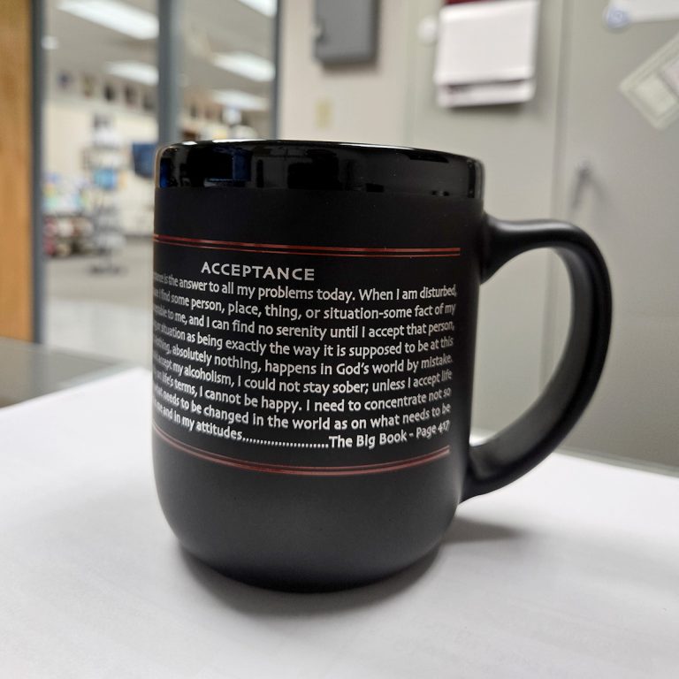 AA Coffee Mugs - Alcoholics Anonymous Cleveland
